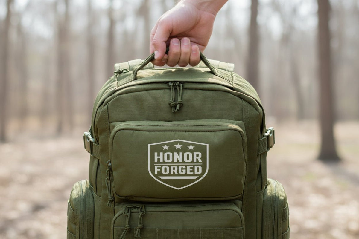 HONOR FORGED Tactical Backpack | 600D Laptop Backpack 15"